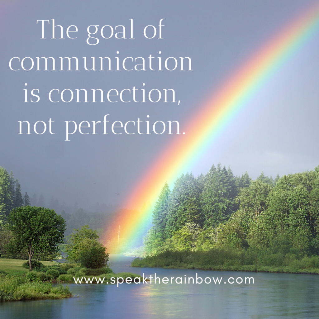 Why we speak. Why we share our rainbow. - SPEAK THE RAINBOW